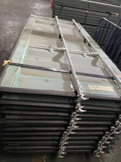 Shipping Container Door Assembly